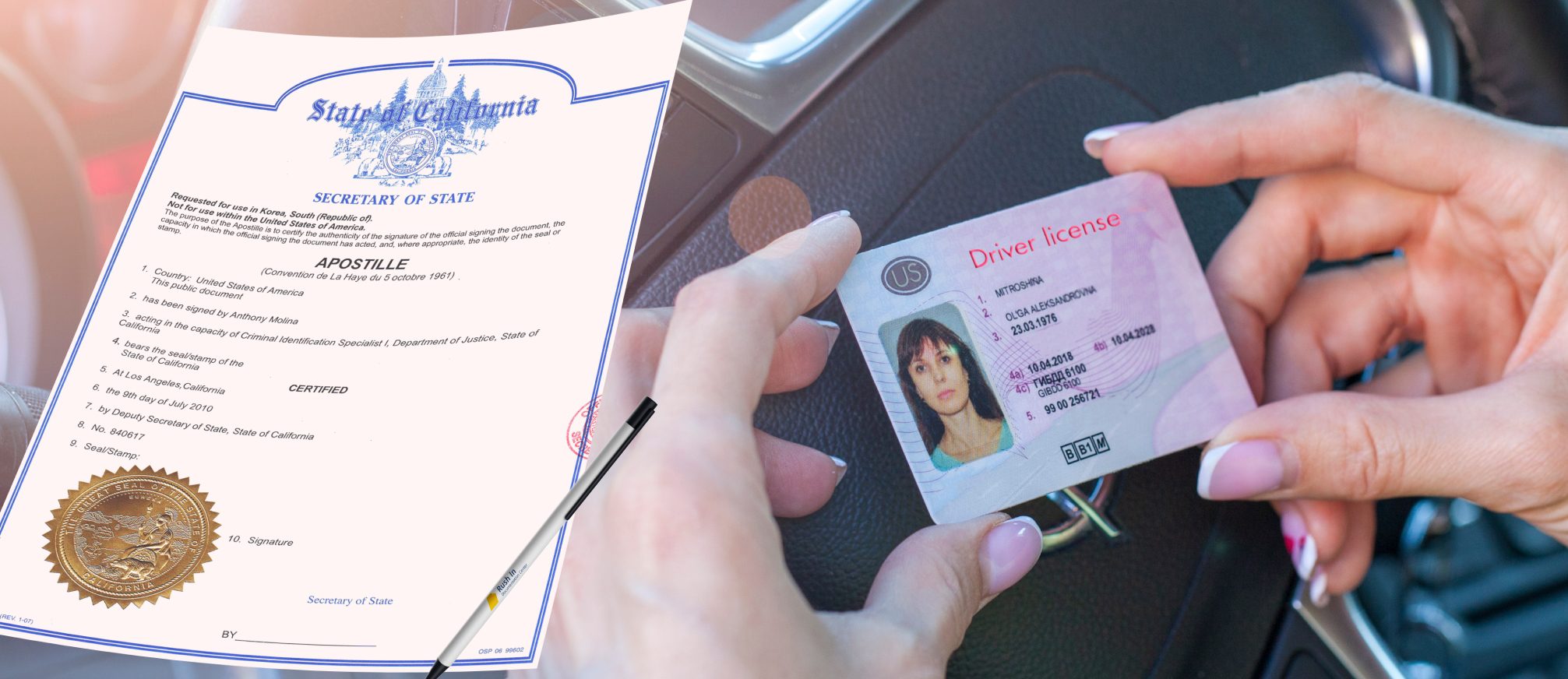 Driver’s License Apostille for South Korea - rushindocumentation.com