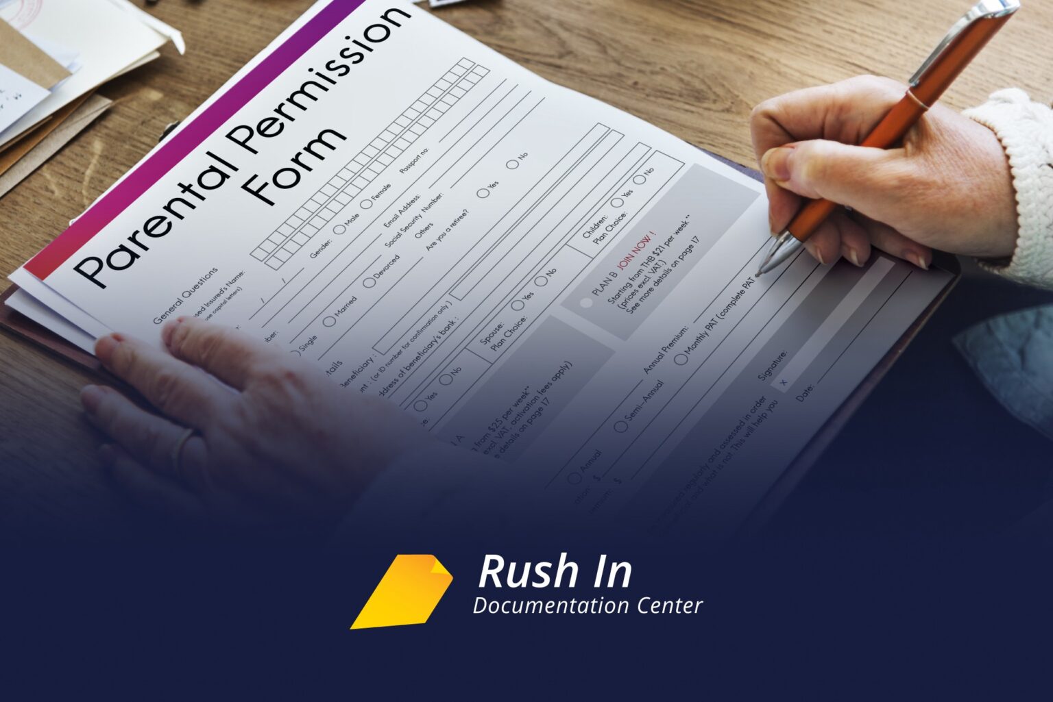 How to Apostille a Parental Consent Form for Minor's Travel Abroad - rushindocumentation.com